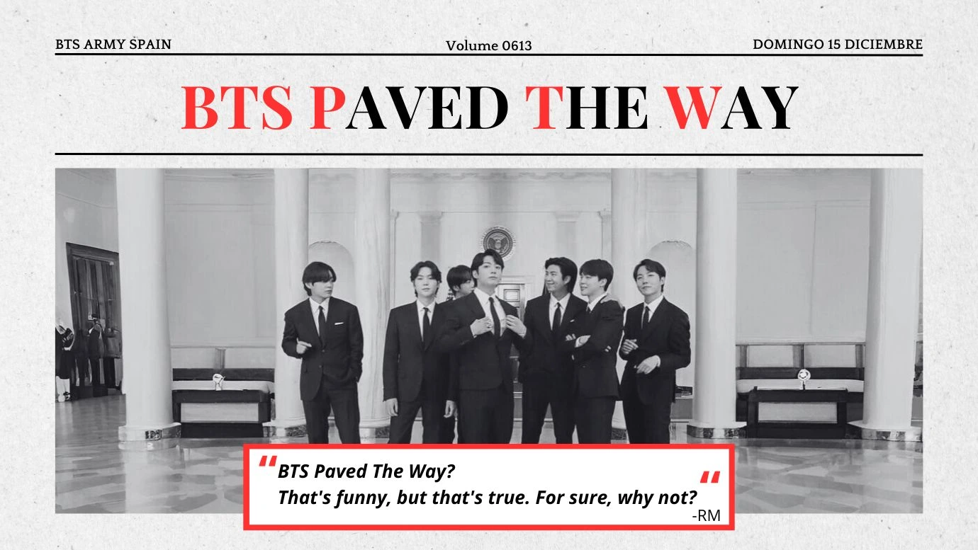 BTS Paved The Way - Noticias BTS en Español | BTS Army Spain
